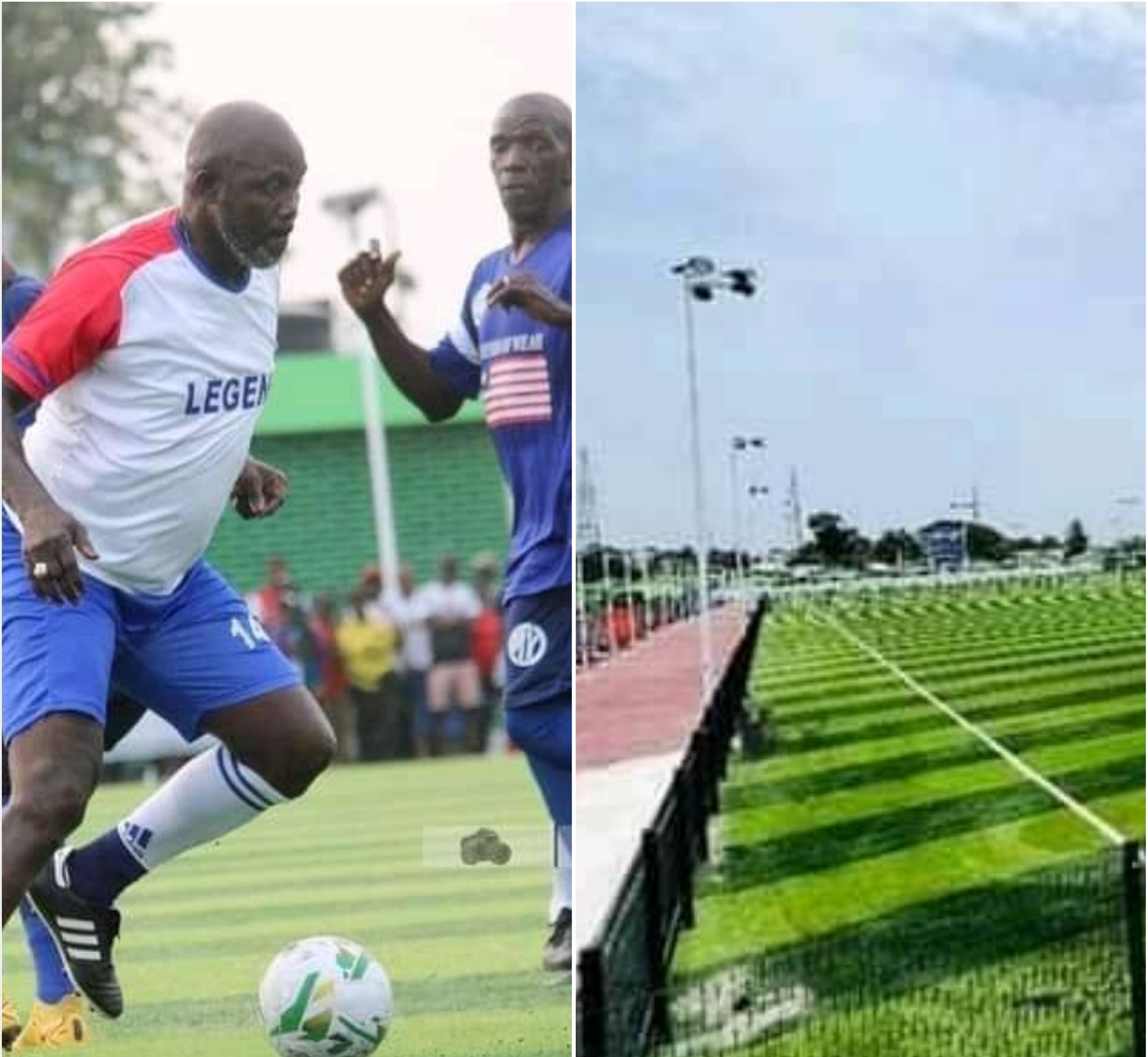 Football legends commission world class sporting facility
